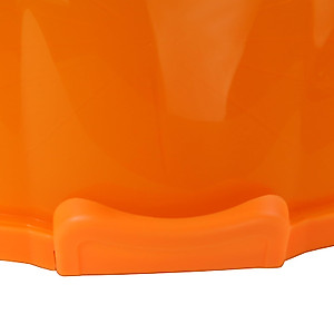 DIIRPPR 10 Inch Pumpkin Style Cake Carrier Keeper Stand with Handles and Lids Container for Transport Cake Holder Tray with Cover Round Cupcake Storage Kitchen Cooking Box ，Suitable for Halloween