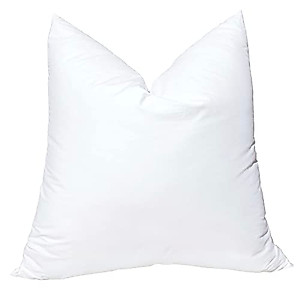 Pillowflex Synthetic Down Pillow Insert - 28x28 Down Alternative Pillow, Insert for Large Square Euro Sham, European Size Pillow - Polyester Accent Sofa Couch Bed Pillow - 1 Decorative Pillow Form