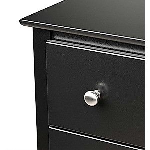 Black Sonoma 6 Drawer Dresser & Black Sonoma 5 Drawer Chest