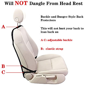 Meolsaek Car Seat Protector for Child Car Seat + Kick Mats with Organizer, Waterproof 600D Backseat Protector Seat Cover 2 Pack