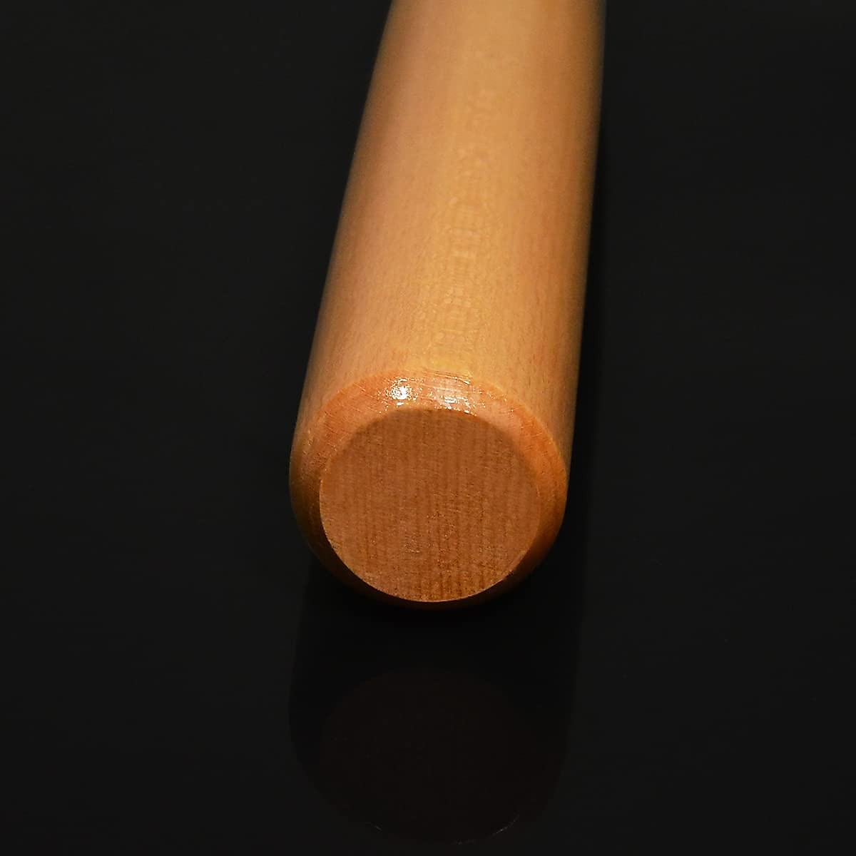 SZYT 25 inch Wood Baseball Bat Self-Defense Softball Bat Home Defense Lightweight Yellow