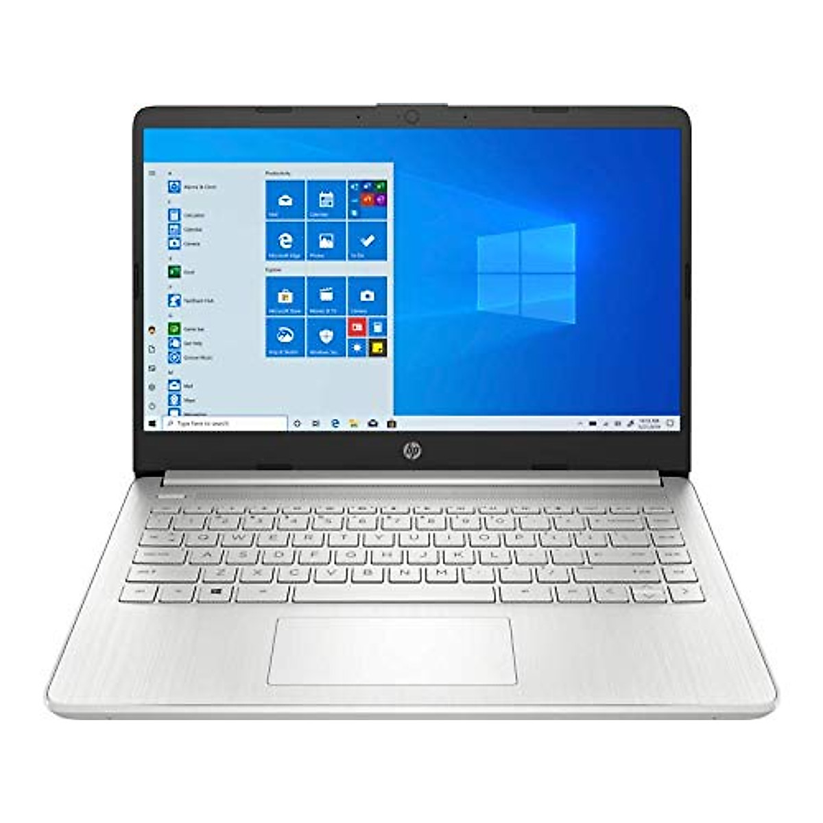 HP Laptop 14-fq0051nr 14" AMD Athlon 3050U 4GB DDR4 128GB SSD Natural Silver(Renewed)
