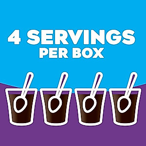 Jello Sugar Free Chocolate Fudge Pudding Mix 1.4oz Box(Packaging May Vary)