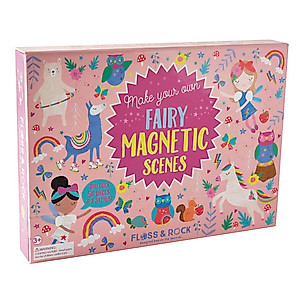 Floss & Rock 40P3587 Rainbow Fairy Magnetic Play Scenes Toy