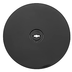 Zorveiio 6” Black Acrylic Turntable Organizer, Rotating Organizer Swivel Plate for Bathroom Kitchen Cabinet Table Spice Rack Cake Pantry