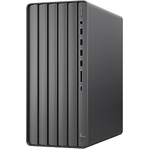 HP Envy i5 Tower Desktop, Intel i5-13400 Processor(Beat Intel i7-1255U), 16GB RAM, 2TB SSD, Wi-Fi 6, SD Card Reader, HDMI, RJ-45, Windows 11 Home, Wired Keyboard & Mouse