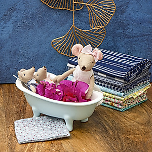 LEVLOVS Easter Bunny Ballerina Bunny Doll Mouse in a Matchbox and Friends Toy Baby Registry Gift