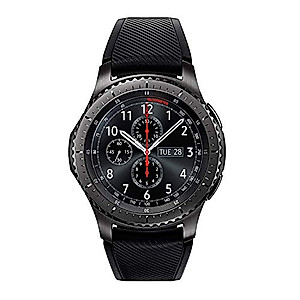 SAMSUNG GEAR S3 FRONTIER Smartwatch 46MM - Dark Gray (Renewed)