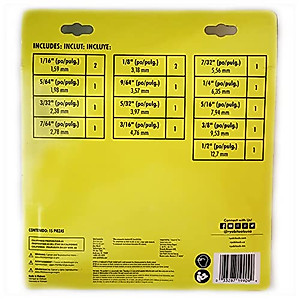 Drill Bit Set - Hex Shank Black Oxide