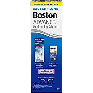 Bausch + Lomb Boston Advance Conditioning Solution - 3.5 oz, Pack of 6