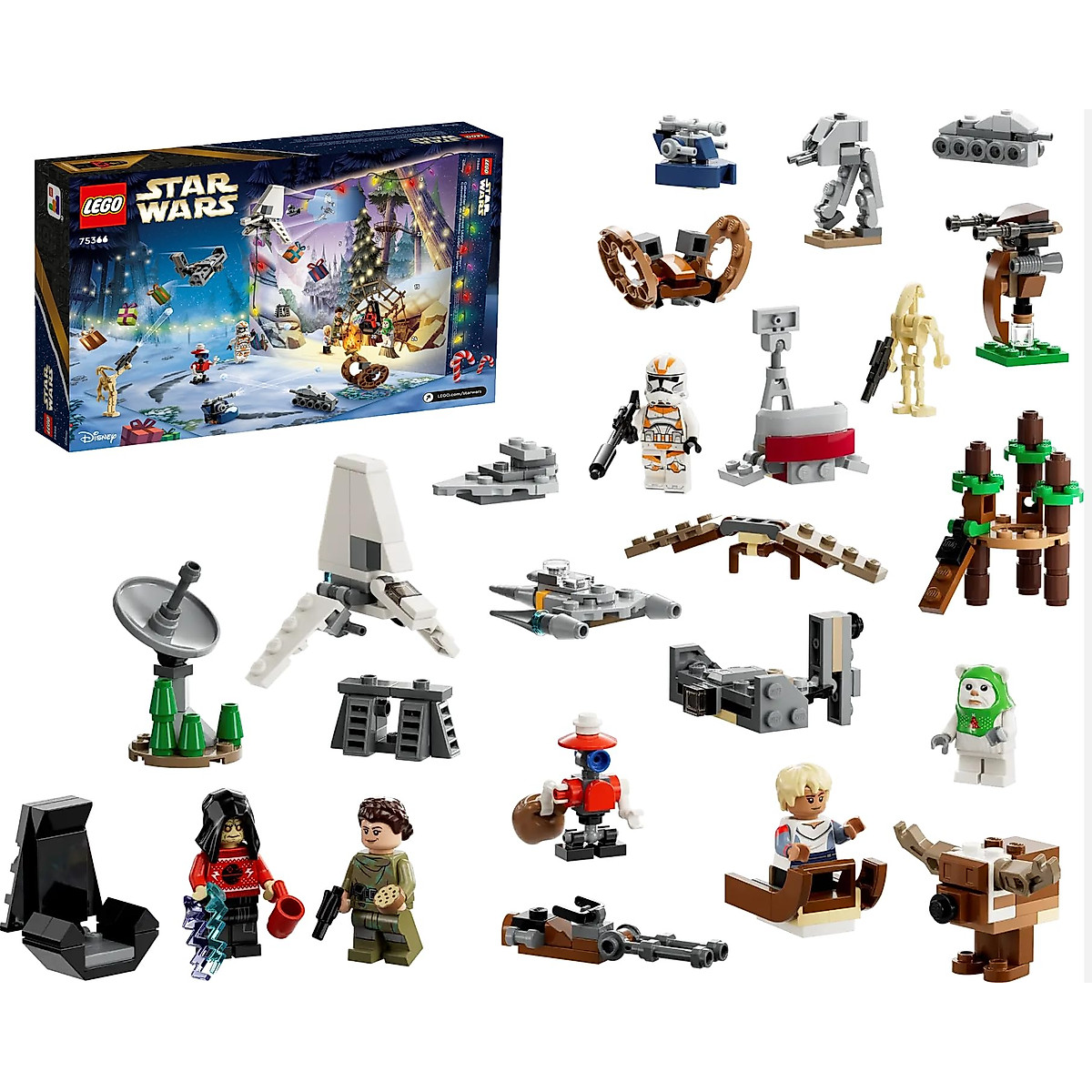 LEGO Star Wars 2023 Advent Calendar Holiday Building Set 75366