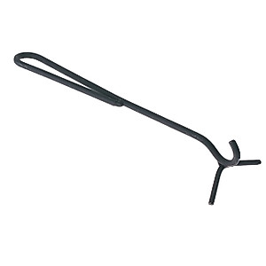 GSI Outdoors Dutch Oven Lid Lifter for Safely Removing Hot Lids, Black Steel, 13” inch