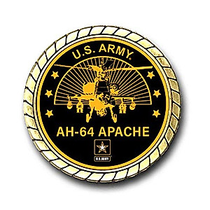 US Army AH-64 Apache Challenge Coin Officially Licensed