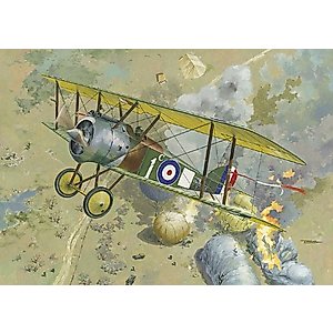 Roden Sopwith F.1 Camel British Biplane Fighter Airplane Model Kit