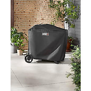 Weber Traveler Premium Grill Cover, Heavy Duty and Waterproof