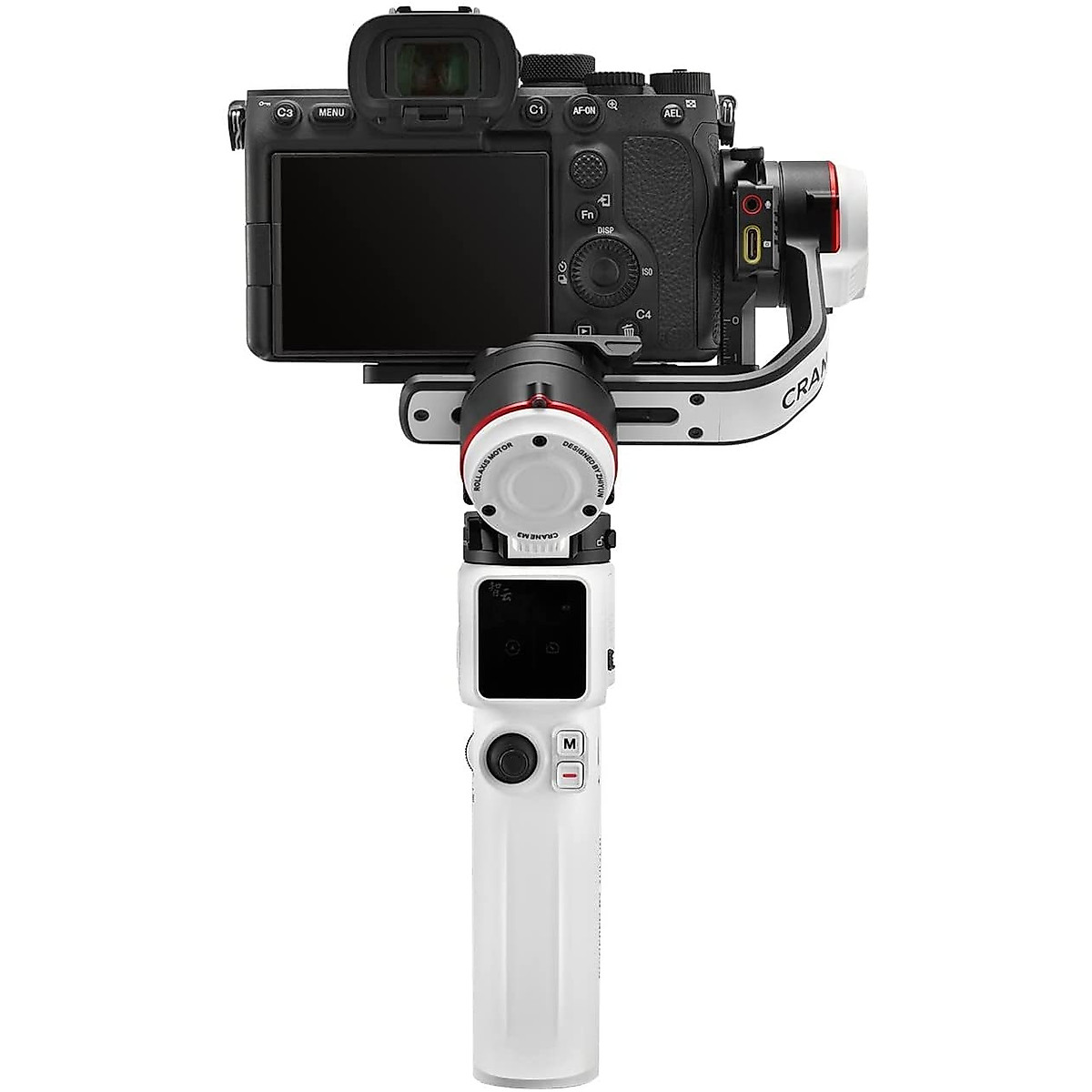 Zhiyun Crane M3 Combo Version 3-Axis Handheld Gimbal Stabilizer for Mirrorless Cameras Smartphone and Action Camera,Tripod Phone Clip Included