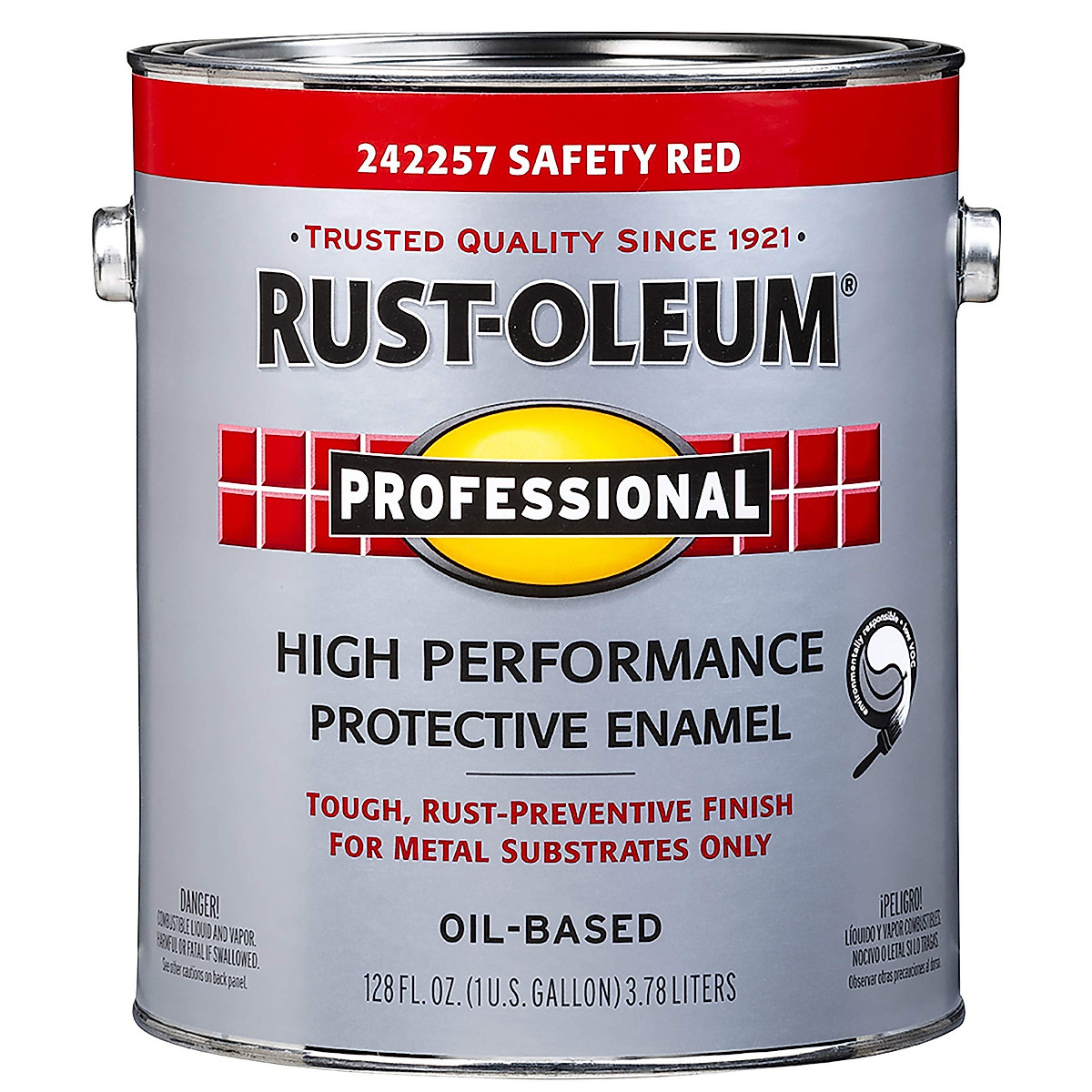 RUST-OLEUM Red, 11 Fl Oz (Pack of 1) 242257 Professional Gallon Safety Protective Enamel