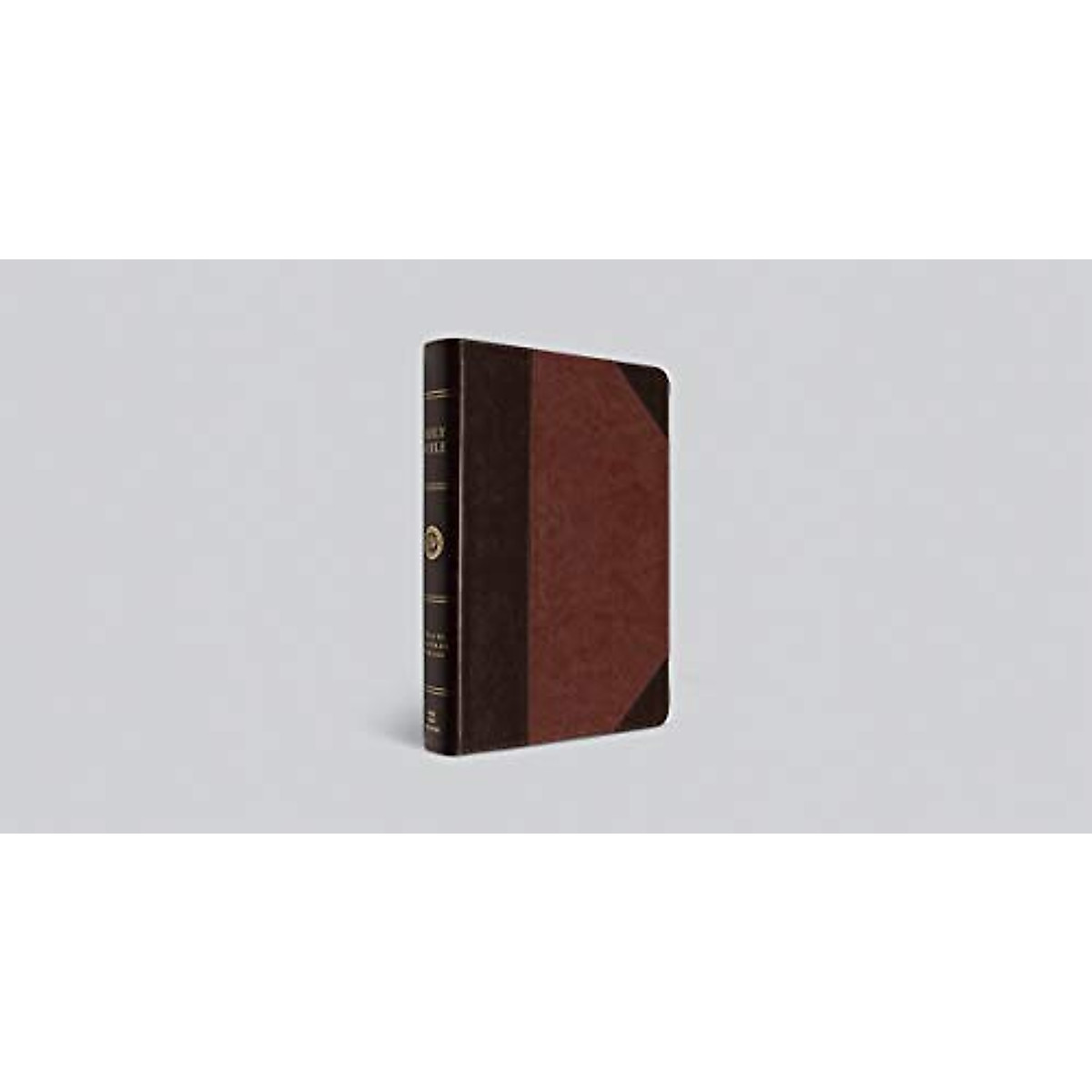 ESV Large Print Wide Margin Bible (TruTone, Brown/Cordovan, Portfolio Design)