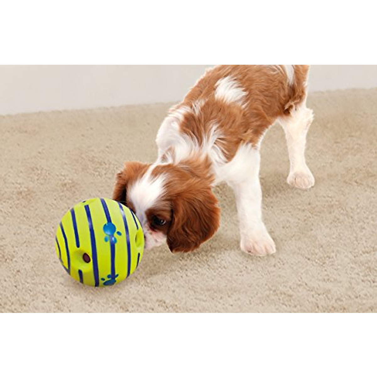Wobble Wag Giggle Ball, Interactive Dog Toy, Fun Giggle Sounds When Rolled or Shaken, Pets Know Best, As Seen On TV