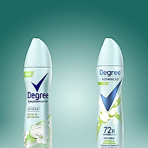 Degree Antiperspirant Spray Deodorant for Women Apple & Gardenia 72-Hour Protection, 3.8 Ounce (Pack of 3)