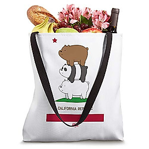 We Bare Bears Cali Stack Tote Bag