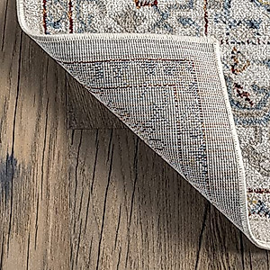 nuLOOM Cady Machine Washable Transitional Area Rug, 8' x 10', Beige
