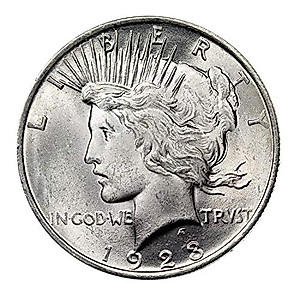 Silver Peace Dollar $1 BU