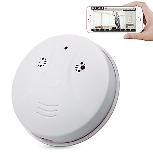 Mini Detector Camera, Full HD 1080P Wireless Security Nanny Detector Camera with Motion Detection/Remote View for Home and Office, No Audio