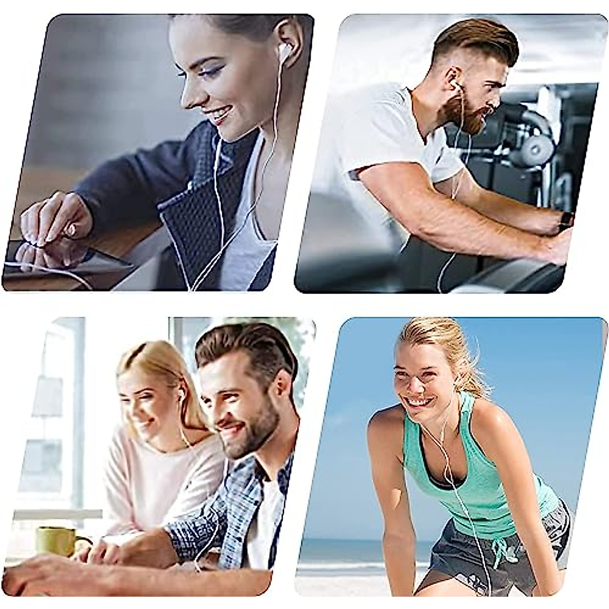 [2 Pack]iPhone Headphones [Apple MFi Certified] Apple Earbuds Wired with 3.5mm Earphones (Built-in Microphone & Volume Control) Compatible with iPhone/iPad/iPod/PC, MP3/4 and Other 3.5mm Jack Devices