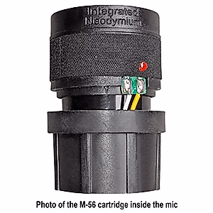 Rockville High-End Metal DJ Handheld Wired Microphone Mic w (2) Cables (RMC-XLR), Black