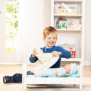 Melissa & Doug Mine to Love Wooden Play Bed