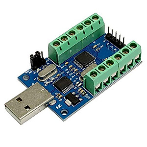 USB 10-Channel 12Bit AD Data Collection Module STM32 UART communication ADC Module