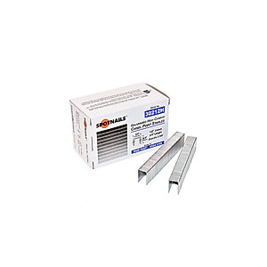 SpotNails 30208H 1/2" Galv 19 Ga Chisel 1/2" Crown Fine Wire Staples 50M