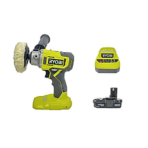 RYOBI 18V Cordless 3 in. Variable Speed Detail Polisher/Sander Kit with (1) Battery and Charger - Bulk Packaged