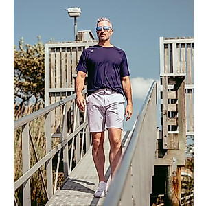 Revo Sunglasses Descend Z: Polarized Rimless Lens with Stainless Steel Arms, Satin Chrome Frame with Blue Water Lens