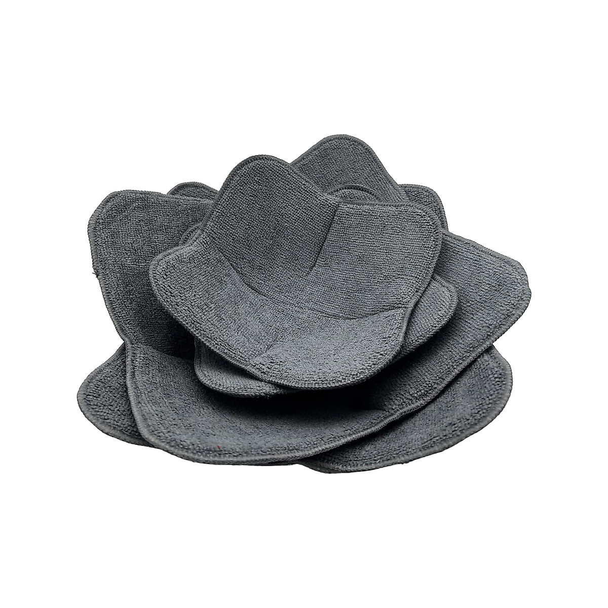 RS Collections 4 Pieces Microwave Bowl or Pot Holders Microwave bowl holder set to keep food warm Heat Resistant Potholder Protector Large Hot Pads Microwave Plate Holder(Gray)