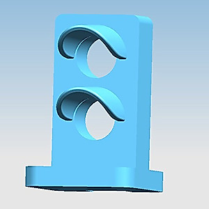 10 Sets Target Faces with LEDs Railway Dwarf Signal HO OO Scale 2 Aspects JTD19