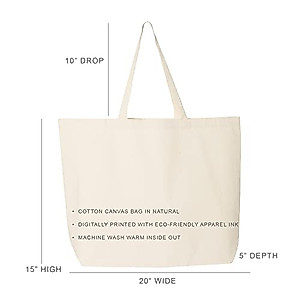 sockprints Sigma Delta Tau Tote Bag - Tote Bags for Sorority - Large Canvas Tote Bag - Sorority Gifts