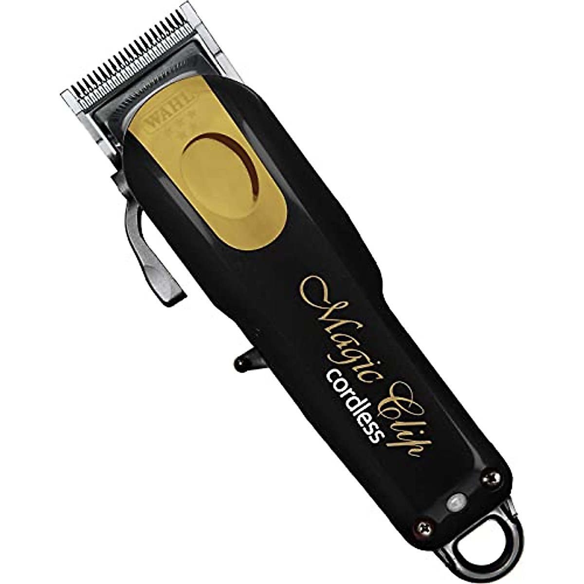 WAHL Magic Clip Gold & Black & Limited Edition Hair clipper Professional Cordless Made in USA- With 8 combs