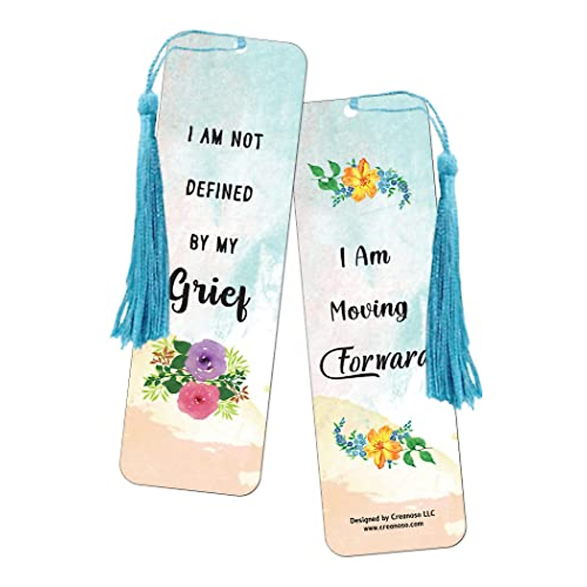 Creanoso Bookmark Tassels (Lake Blue Color)