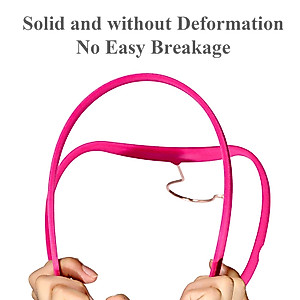 VECELO Premium Velvet Clothes Hangers Suit Heavy Duty (100 Pack)-Non Slip & Space-Saving with 12 Finger Clips & 2Tie Rack Excellent for Men and Women,Rose