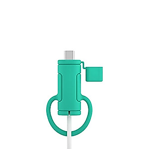 BGNTBUK Magnetic Type C Cable Fast Charging Data Soft Silicone Data Cable Cover Suitable for Type C Charging Cable Charger Cover C to C 6ft