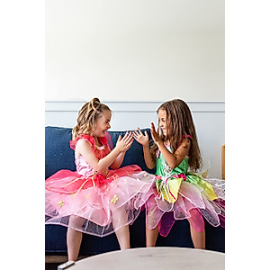 Little Adventures Butterfly Fairy Dress Up Costume (Medium (Age 3-5)) - Machine Washable Child Pretend Play and Party Dress (wings sold separately)
