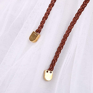 Toddler Kids Baby Girls Princess Dress Sleeveless Lace Denim Top Stitching Tulle Tutu Skirts Clothes (3-4 Years, White)