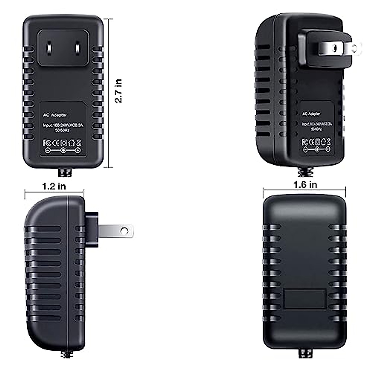 8.5V AC/DC Adapter Compatible with Citizen CT-S281 CT-S280 28AD2 28ADII 28AD1 Thermal POS Receipt Printer CT-S281RSU CT-S281RSE CT-S281UBU CT-S281UBE CT-S281UBE-BK CT-S280RSU 28AD2-U 8.5VDC