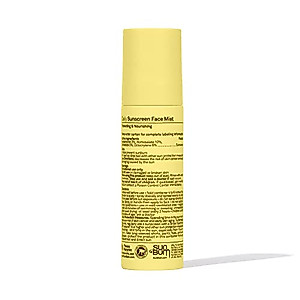 Sun Bum Skin Care SPF 30 Daily Sunscreen Face Mist | Vegan and Reef Friendly (Octinoxate & Oxybenzone Free) Broad Spectrum UVA/UVB Facial Sunscreen Spray with Vitamin E | 2.5 Fl oz