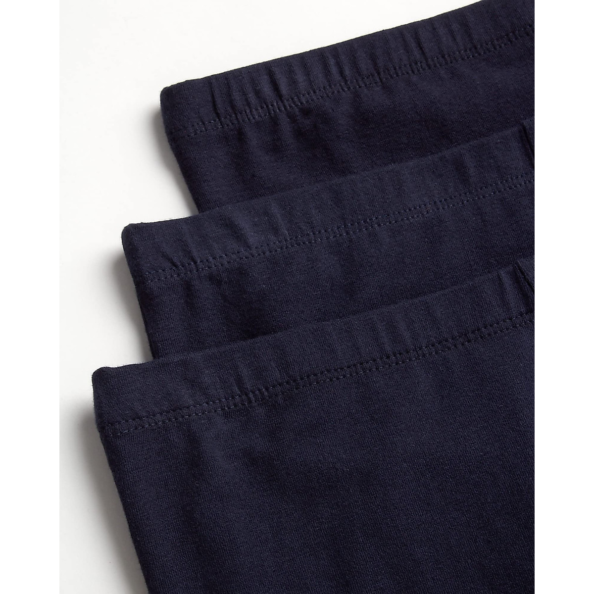 French Toast Girls Biker Shorts - 3 Pack Under Shorts for Uniforms, Skirts, Dresses - Dance Cartwheel Shorts for Girls (4-16), Size X-Large, Navy/Navy/Navy