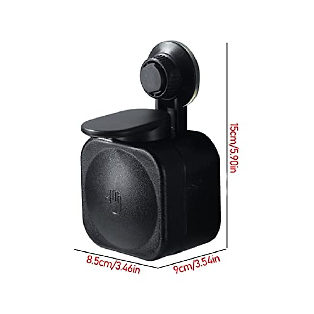 Bottles Soap Dispenser Suction Cup Liquid Soap Dispenser Hand Back Press Bottle for Bathroom Organizer Foam Liquid Holder