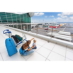 Glogex Stroller Travel Bag for Airplane, Gate Check Stroller Bag, Durable, Lightweight, Waterproof, with Carry Straps, Easy to Transport