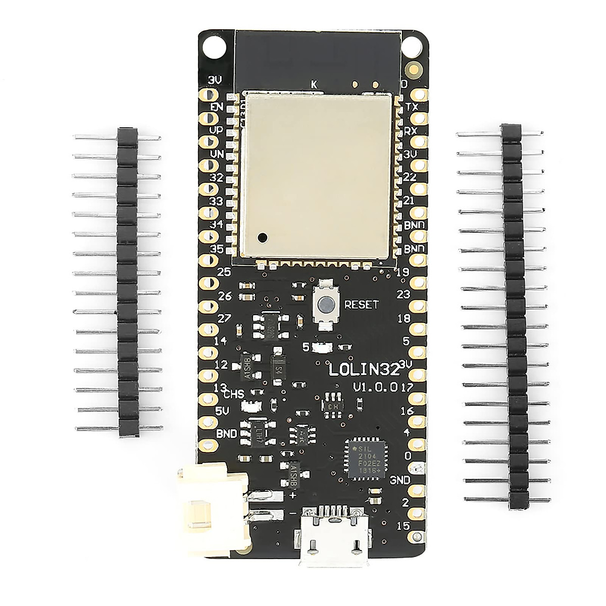 Walfront ESP-32 ESP-WROOM-32 Development Board WiFi & Bluetooth Card Module 4MB Flash WEMOS Lolin32 V1.0.0